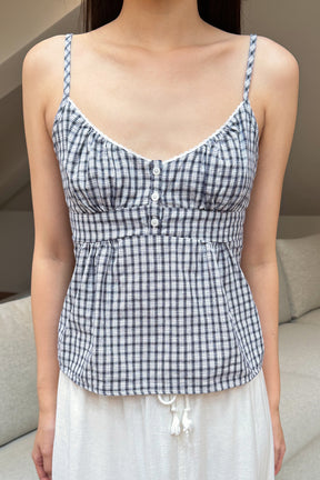 Tiffany Plaid Tank – Brandy Melville Online Japan